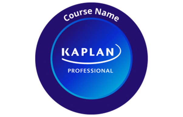 Digital Badging | Kaplan Professional